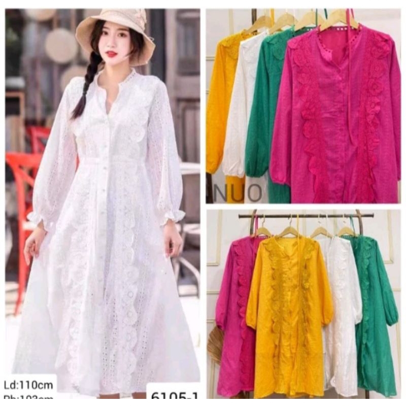 Jual Katbol bkk Dress Korea Bangkok Cardy Rajut Midi Dress Vintage ...