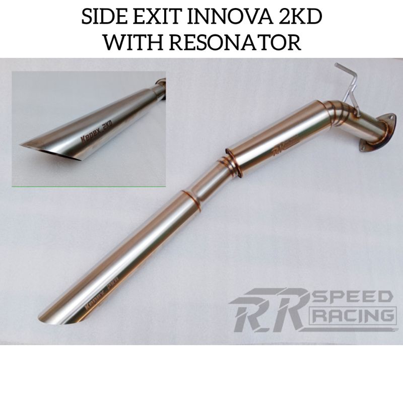 Jual SIDE EXIT INNOVA 2KD & 2GD PLUS RESONATOR PNP | Shopee Indonesia