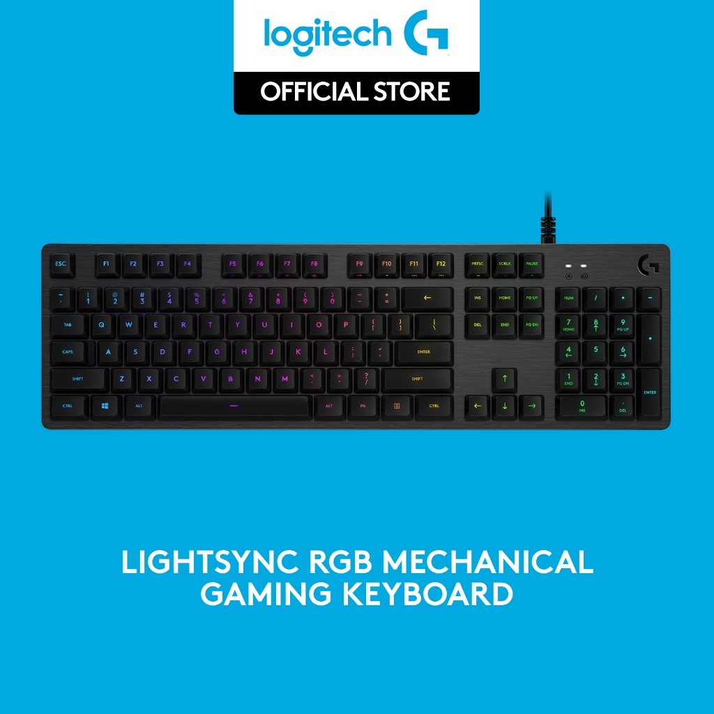 Jual Logitech G512 Keyboard Gaming Mechanical RGB Lighting - Linear Red ...