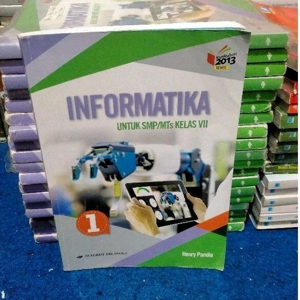Jual Buku Paket INFORMATIKA Kelas VII-7-1 SMP/Mts Edisi Revisi Penerbit Erlangga | Shopee Indonesia