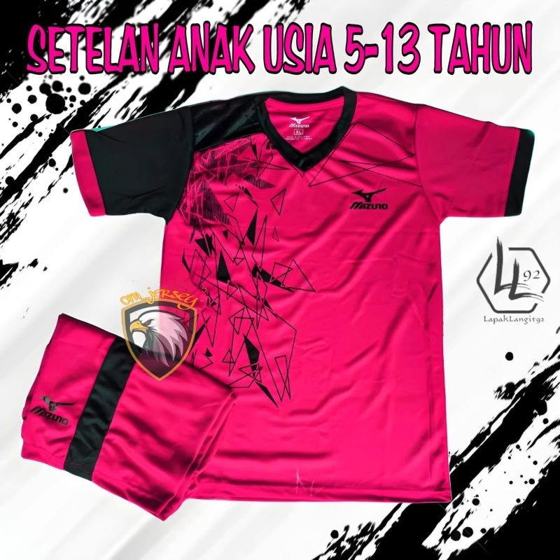 Jual Baju Bola Anak Usia 5-13 Tahun Setelan Jersey Junior SD SSB Putra Putri Set Baju Celana COD ...