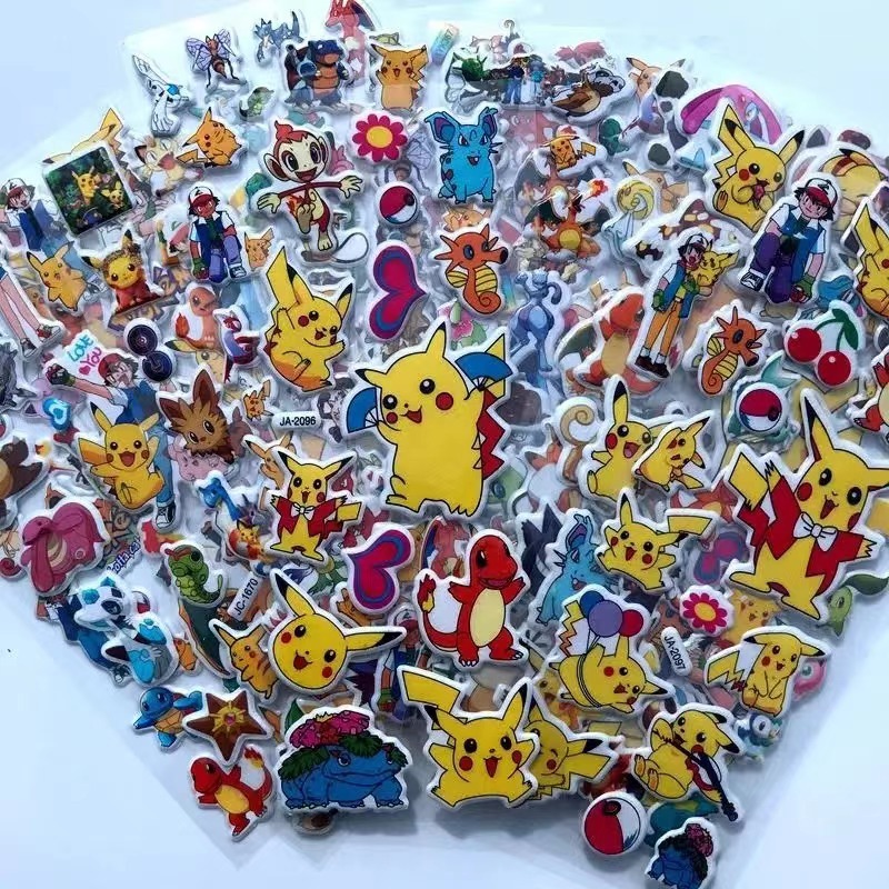 Jual Stiker Karakter /3D Stiker Timbul / Stiker Anak 3D/ Stiker ...