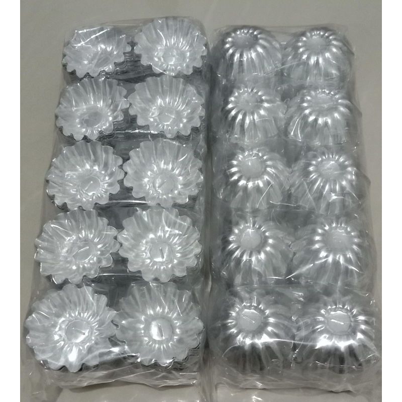 Jual cetakan nastar bulat bunga isi 20 pis cetakan kue kering cetakan ...