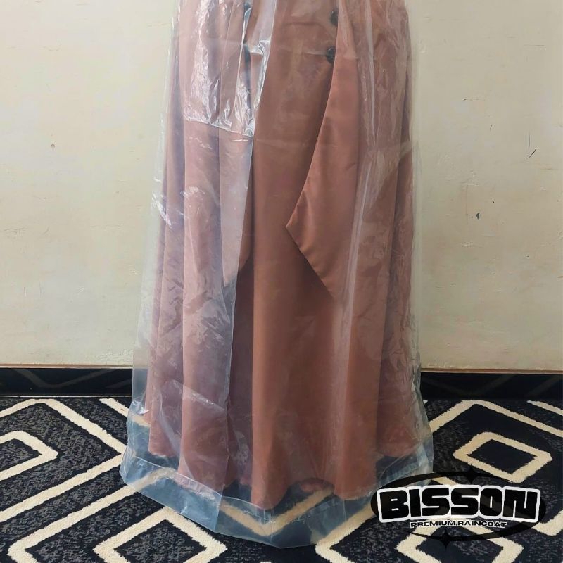 Jual Rok Jas Hujan Transparan All Size Bahan Plastik Tebal 100 Micron ...