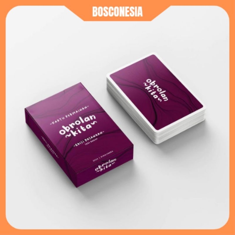 Jual Kartu Permainan Obrolan Deep Talk Obrolan Kita - Edisi Pasangan Seri Kedua | Shopee Indonesia