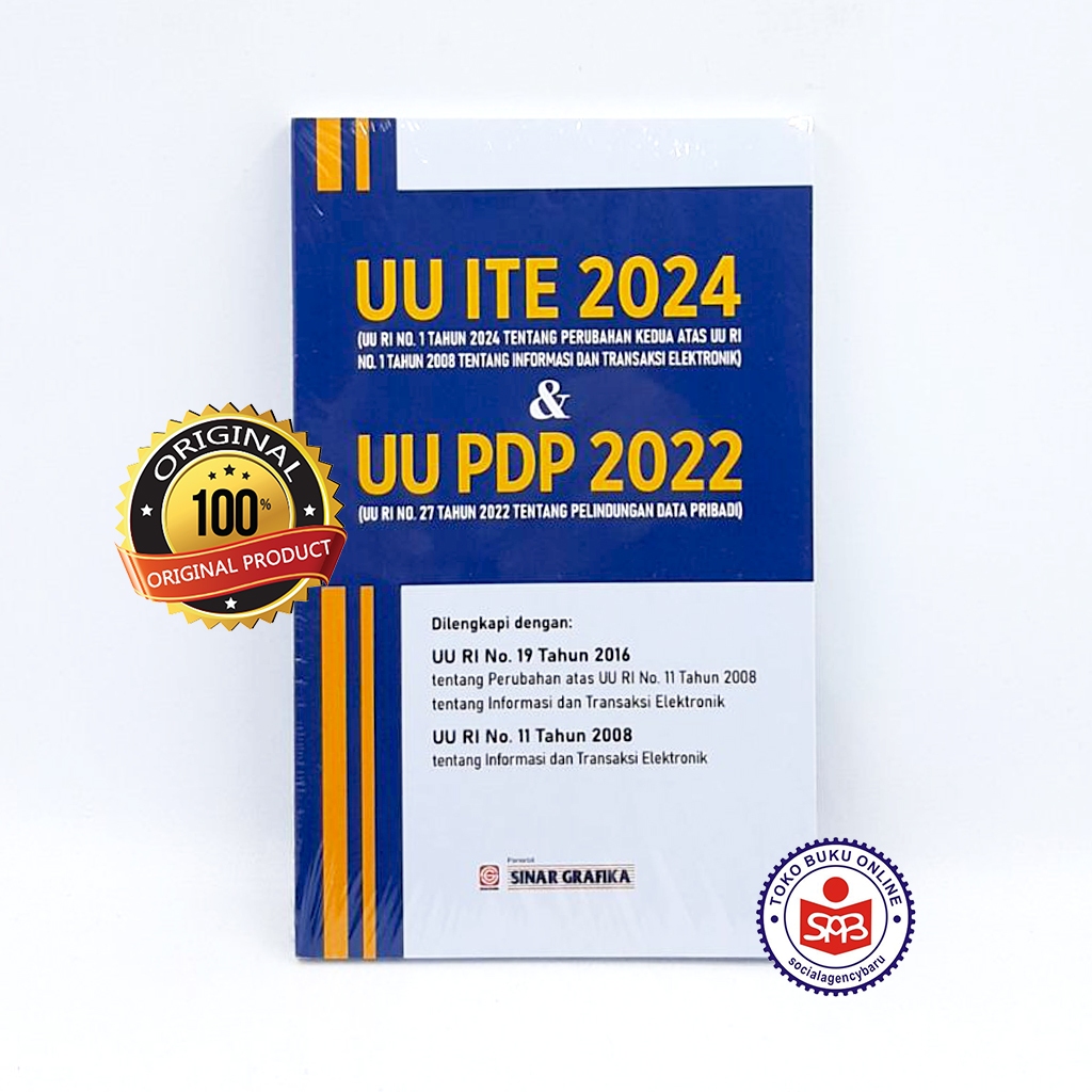 Jual UU ITE 2024 dan UU PDP 2022 | Shopee Indonesia