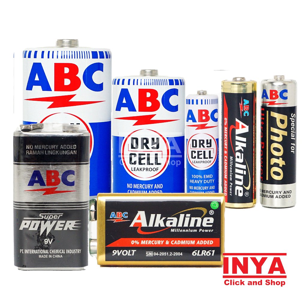 Jual Baterai ABC Alkaline Super Power Photo Ultra - Battery | Shopee ...