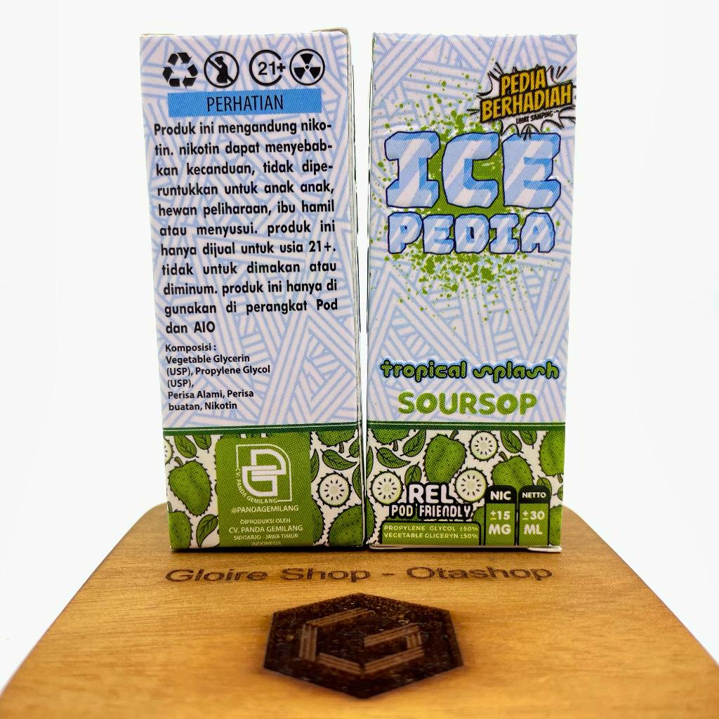 Jual SALT - Icepedia SOURSOP 30ML 15MG by Majapahit Ice Pedia Sour Sop ...