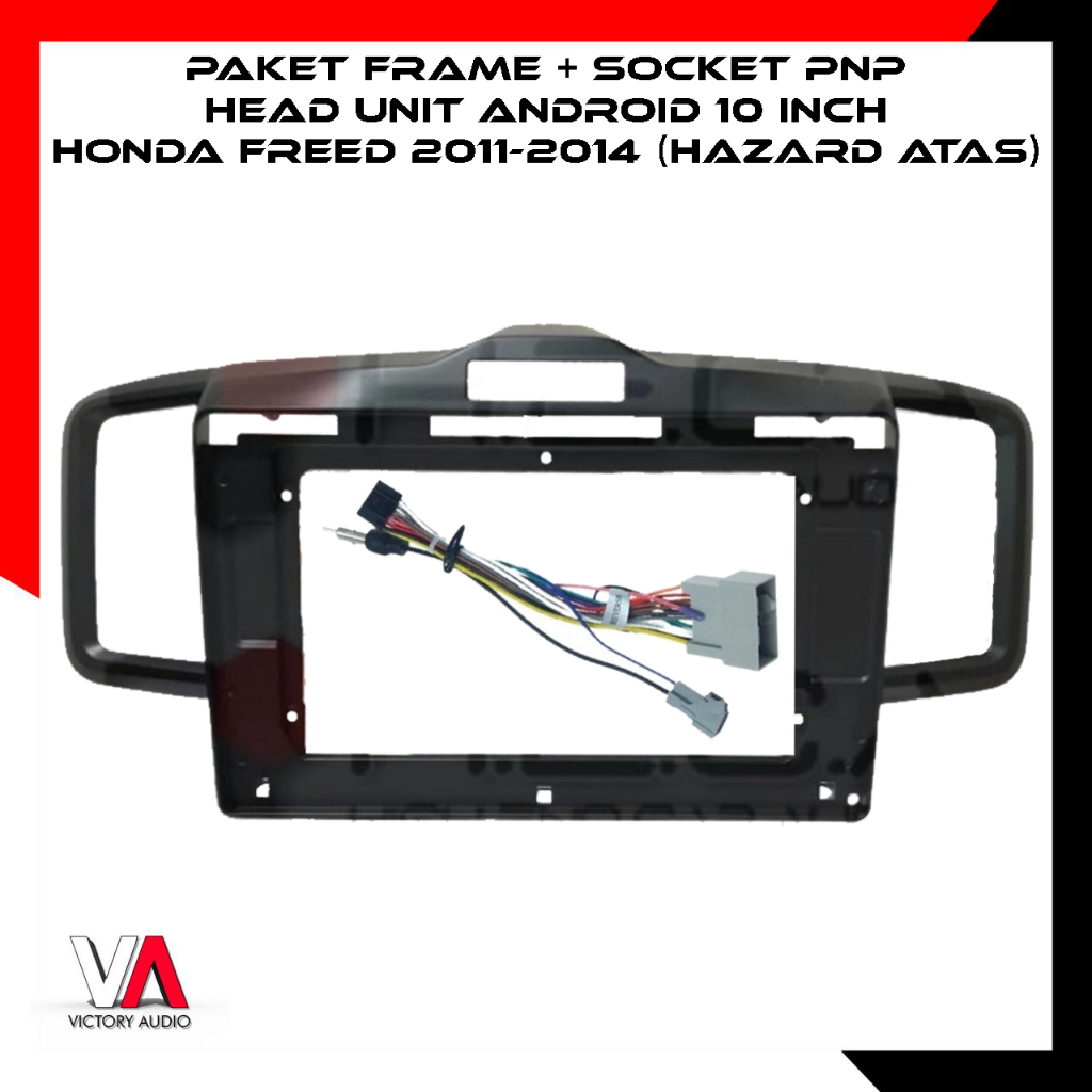 Jual Paket Frame + Socket PnP Head Unit Android Universal PnP OEM HONDA ...
