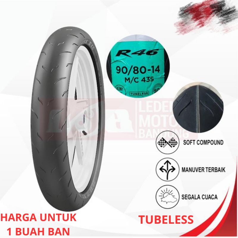 Jual Ban luar Corsa R46 90 - 80 ring 14 - 90 per 80 x 14- R 46 racing ...