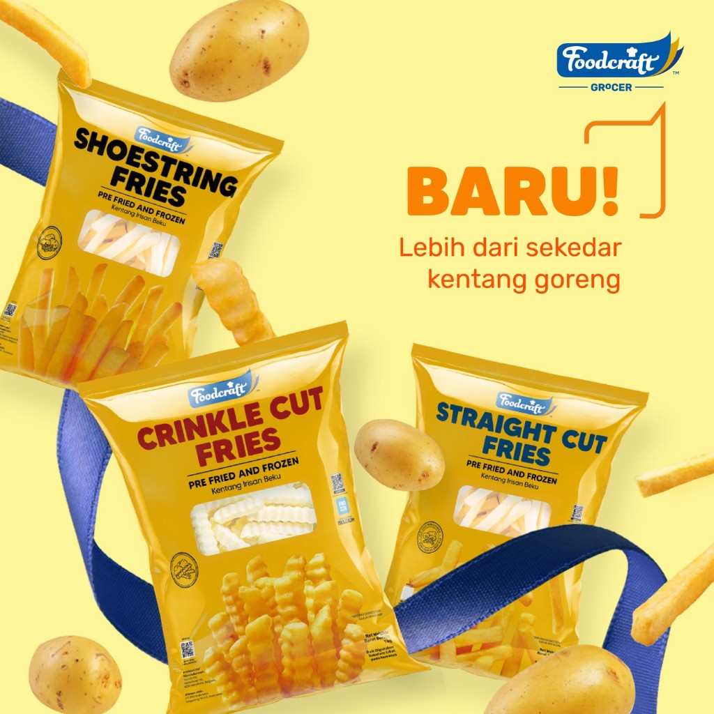 Jual Foodcraft Kentang Goreng French Fries Series Kentang Goreng Aneka ...