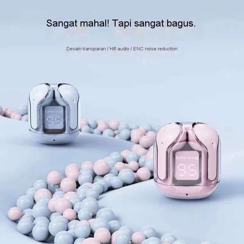 Jual Ultrapods TWS Bluetooth 5.3 Earphone Android with Microphone HiFi ...