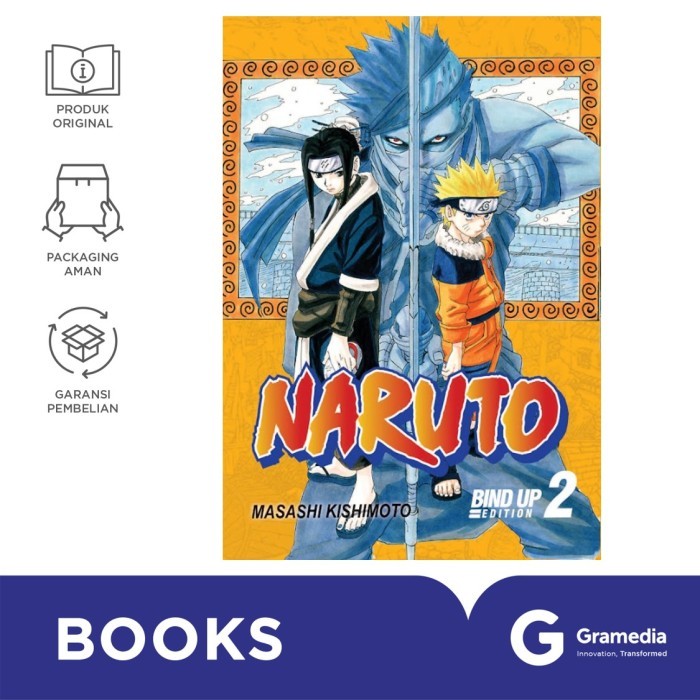 Jual Gramedia MKG - Komik Naruto Bind Up Edition 02 (Masashi Kishimoto) | Shopee Indonesia