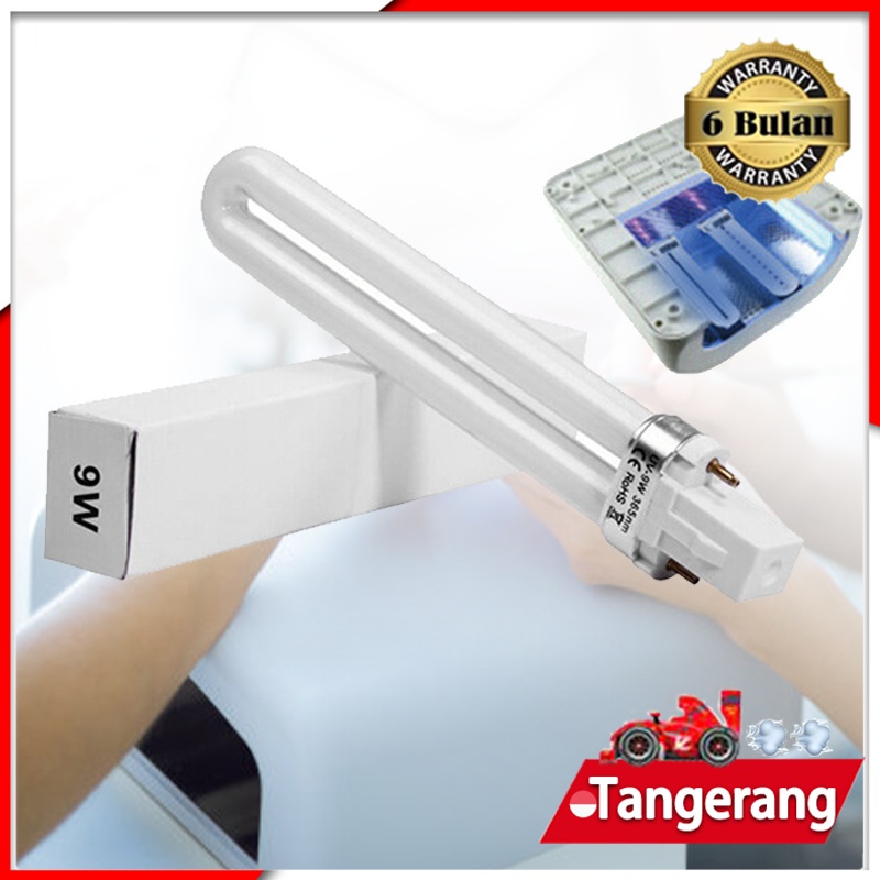 Jual Lampu UV 9w UV Lamp Nail Art Untuk Nail Dryer Bohlam Lampu UV Ultraviolet | Shopee Indonesia