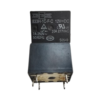 Jual Relay SONG CHUAN 833H-1C-F-C 12V Relay SPDT 7a 250vac coil 12vdc ...