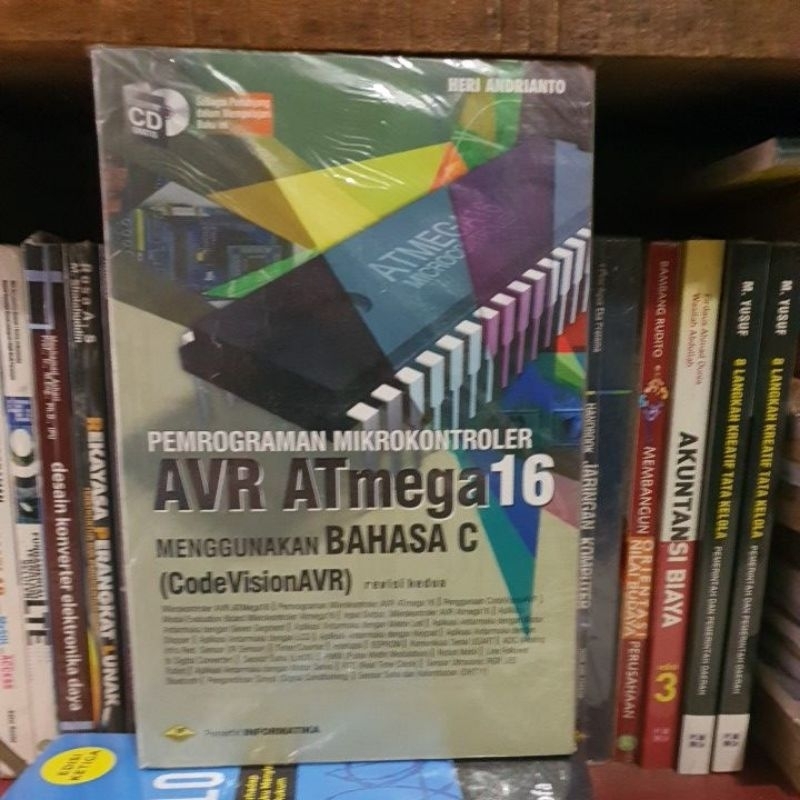 Jual PEMOGRAMAN MIKRIKONTROLER AVR ATMEGA 16 MENGGUNAKAN BAHASA C ...
