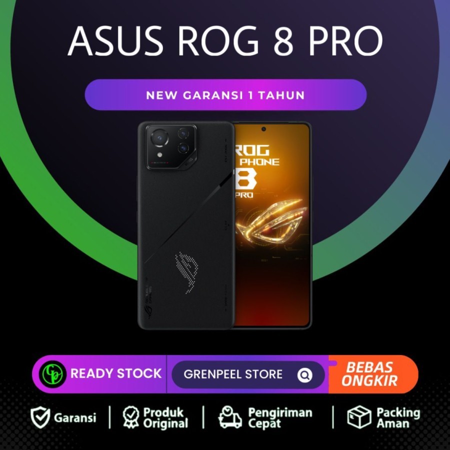 Jual Asus ROG Phone 8 12GB - 256GB | ROG 8 Pro 512GB - 1TB Resmi ...