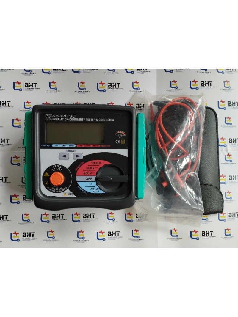 Jual INSULATION TESTER KYORITSU 3005 A - MEGER INSTALASI KYORITSU 3005 ...
