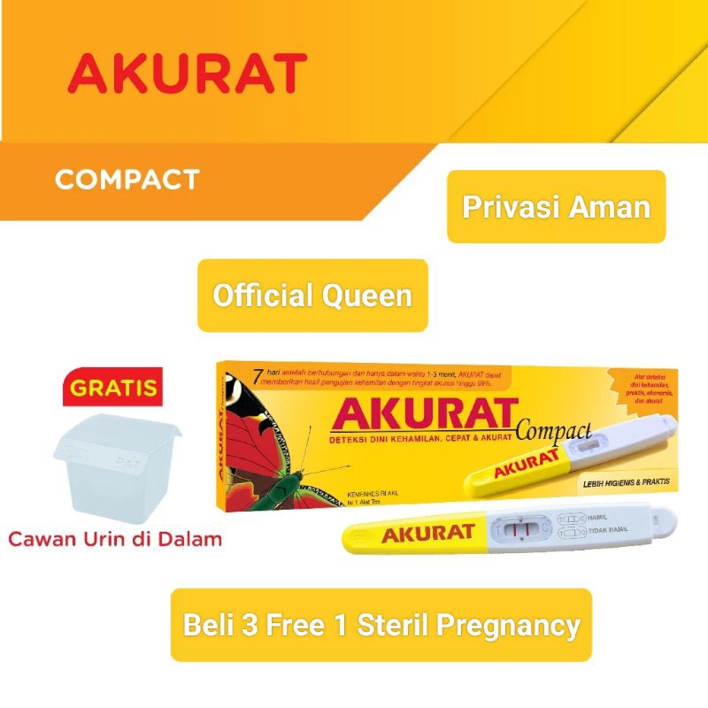 Jual (Free Wadah) Testpack Test pack Tes hamil test kehamilan Akurat ...