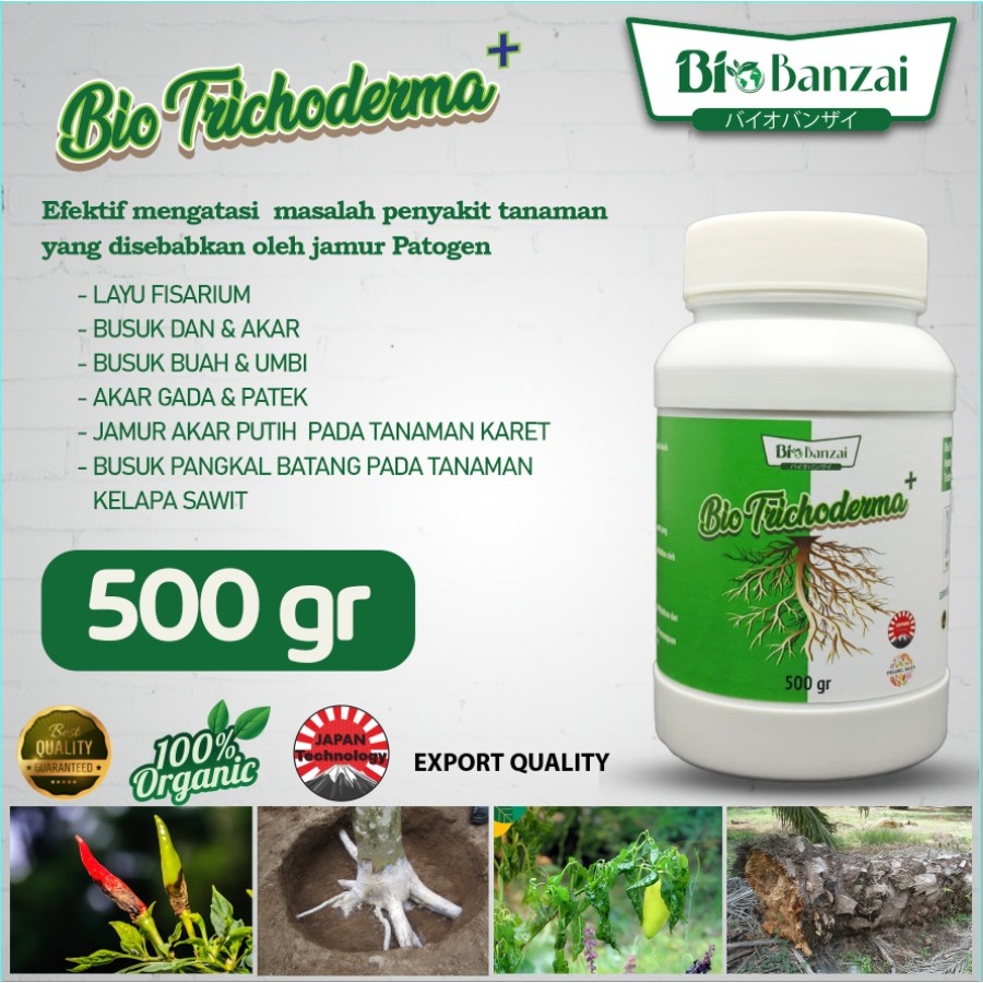 Jual Bio trichoderma+ kemasan 500gr fungisida organik untuk tanaman ...