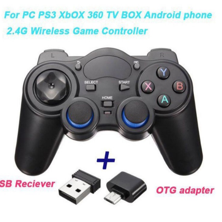 Jual Gamepad Wireless Controller Joystick For Android Tv Box Smartphone Android IOS Bayar Di ...