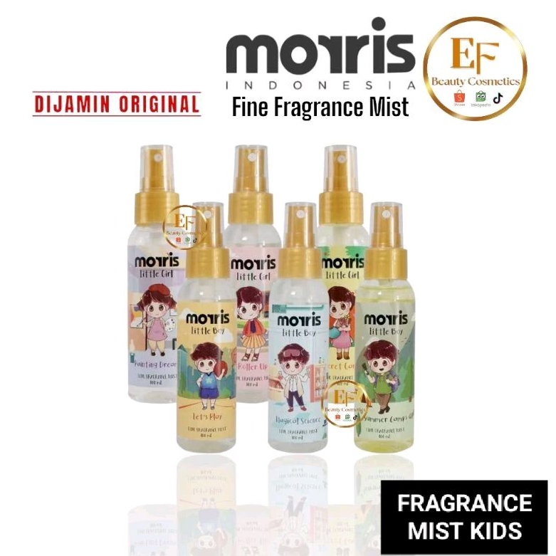 Jual MORRIS Fine Fragrance Mist Kids 100ml - Parfum Anak | Body Mist ...