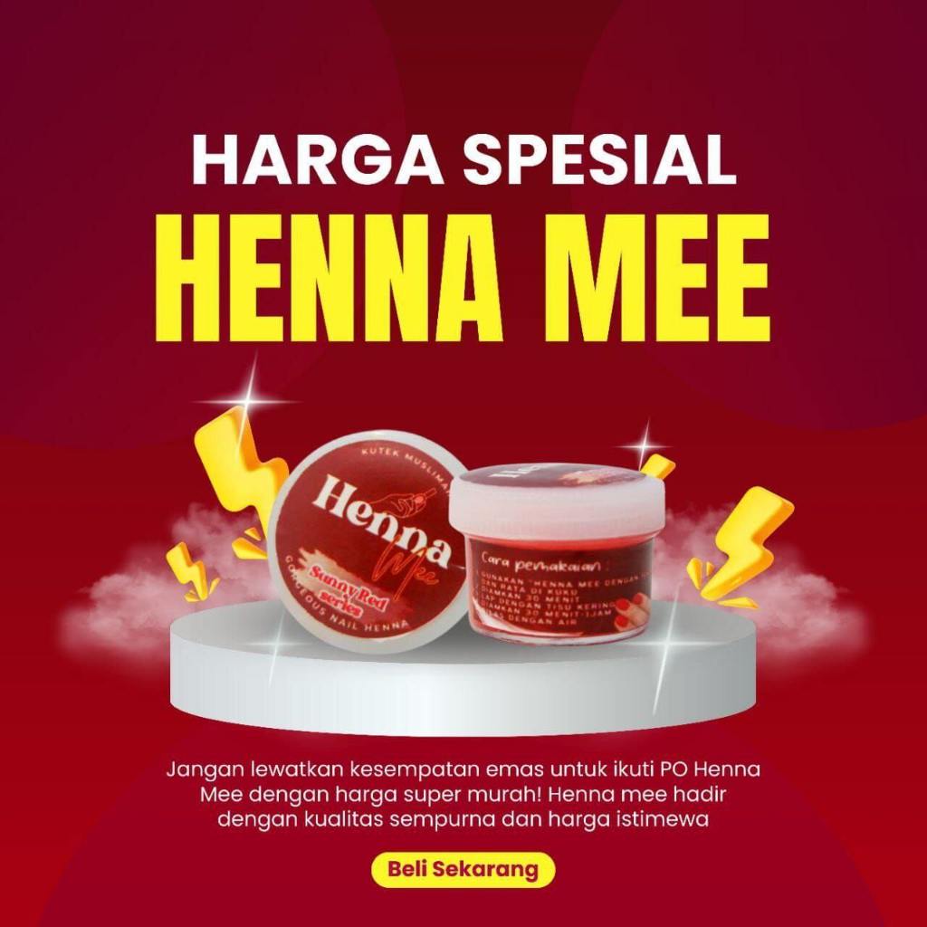 Jual HENA MEE / HENNA MEE / HENNA HALAL / HENA ME | Shopee Indonesia