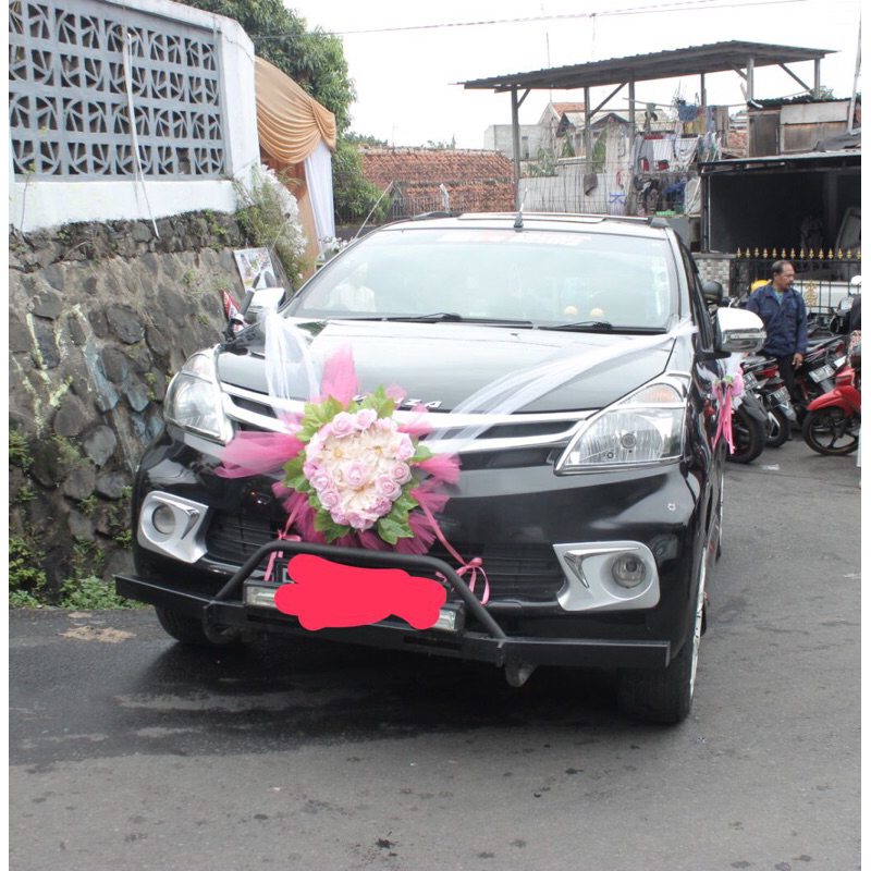 Jual Hiasan Mobil Pengantin / Mobil Hias Pengantin / Wedding Car ...