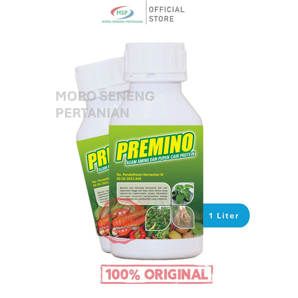 Jual Premino (Asam amino & Protein) 1 Liter | Shopee Indonesia