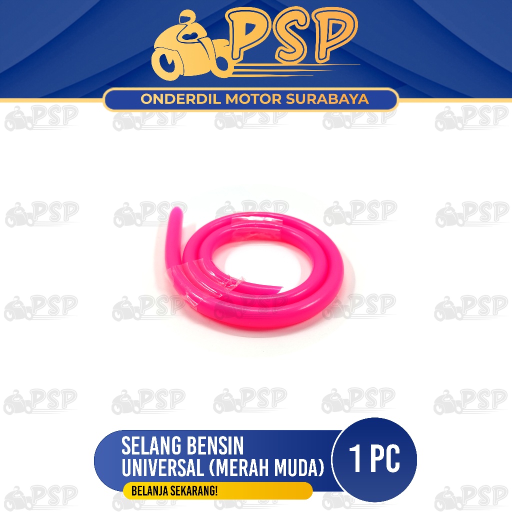 Jual Selang Bensin Warna Pink Merah Muda - Slang Seling Tali Kabel ...