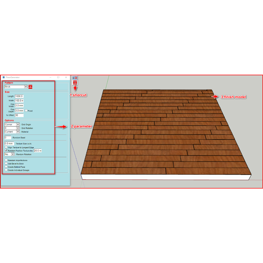Jual Floor Generator SketchUp Permanen Seumur Hidup Tanpa Batas ...