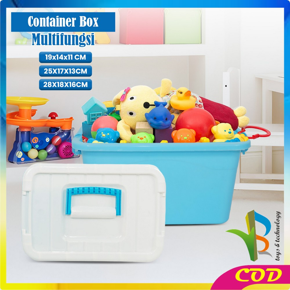 Jual RB-C256 Container Box Plastik Kotak Kontainer Mainan Balok Wadah ...