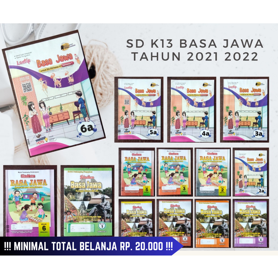Jual Buku LKS Basa Jawa - SD MI Kelas 1 2 3 4 5 6 - Semester Ganjil 2022 | Shopee Indonesia