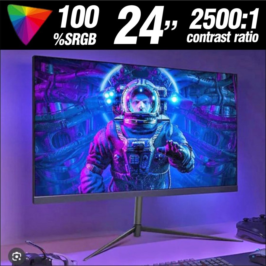 Jual MONITOR GAMING 24 inchi - 100% SRGB - 2ms 75hz ENLIGHT ENS-B ...