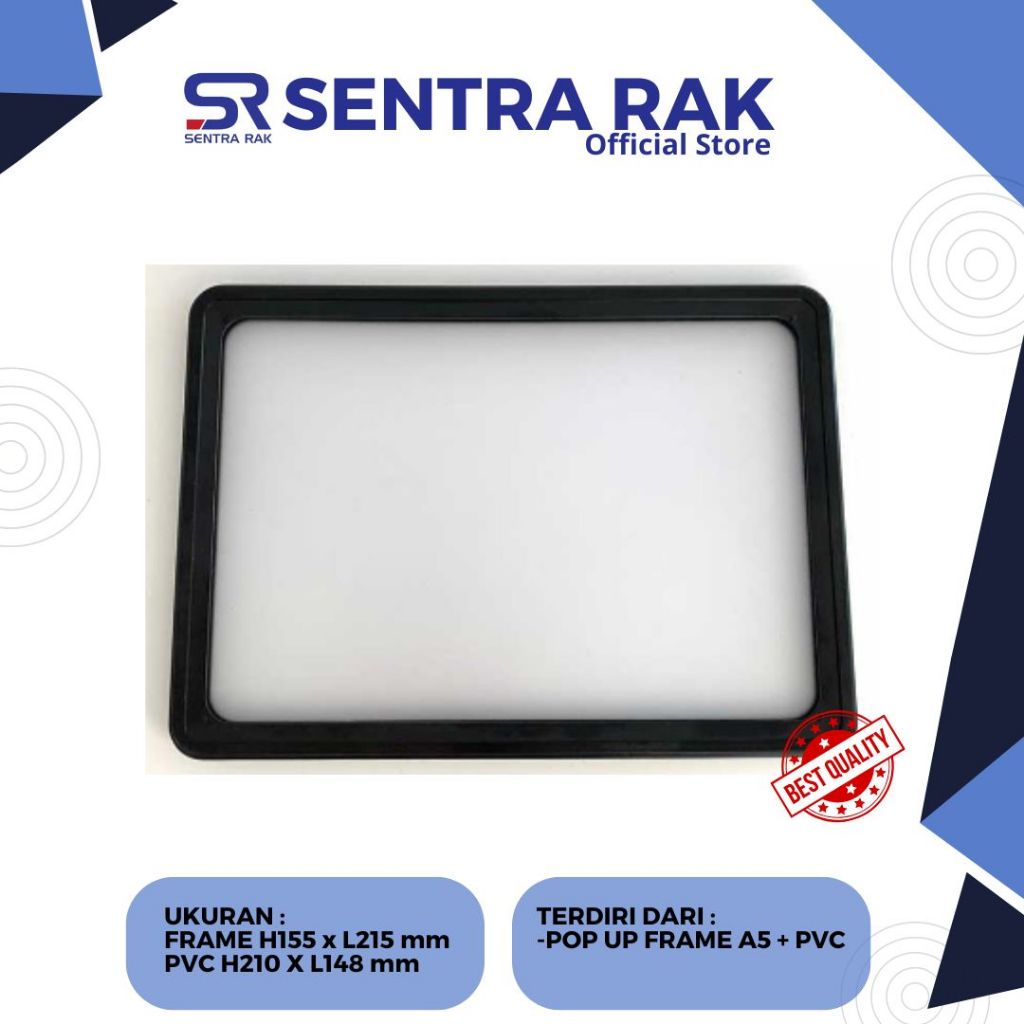 Jual Pop Up Frame Promo Ukuran A5 / Frame Promosi Toko | Shopee Indonesia
