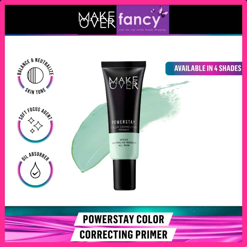 Jual MAKE OVER Powerstay Color Correcting Primer 25ml - Primer wajah ...