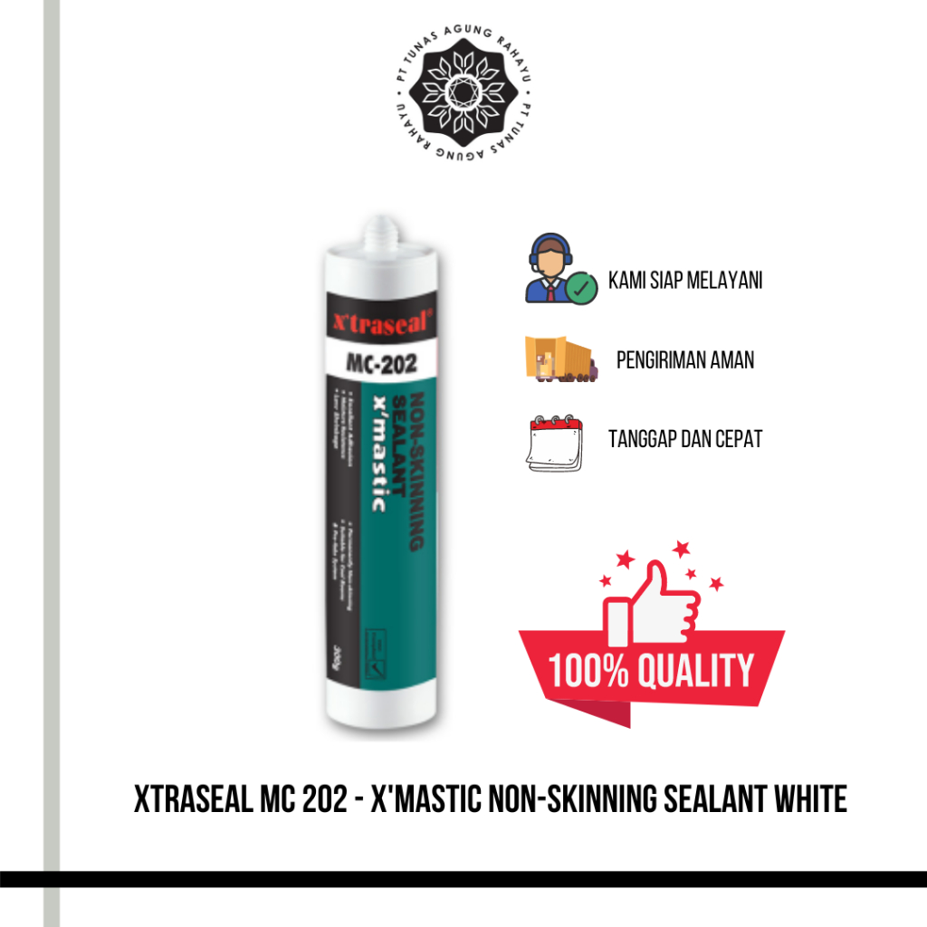 Jual Xtraseal MC 202 - X'mastic Non-Skinning Sealant White - 300 gr | Shopee Indonesia