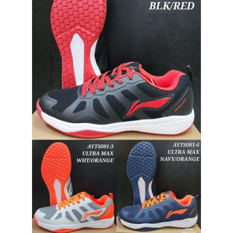 Jual New Colour Sepatu Badminton Lining Ultra Max Ultramax Original ...