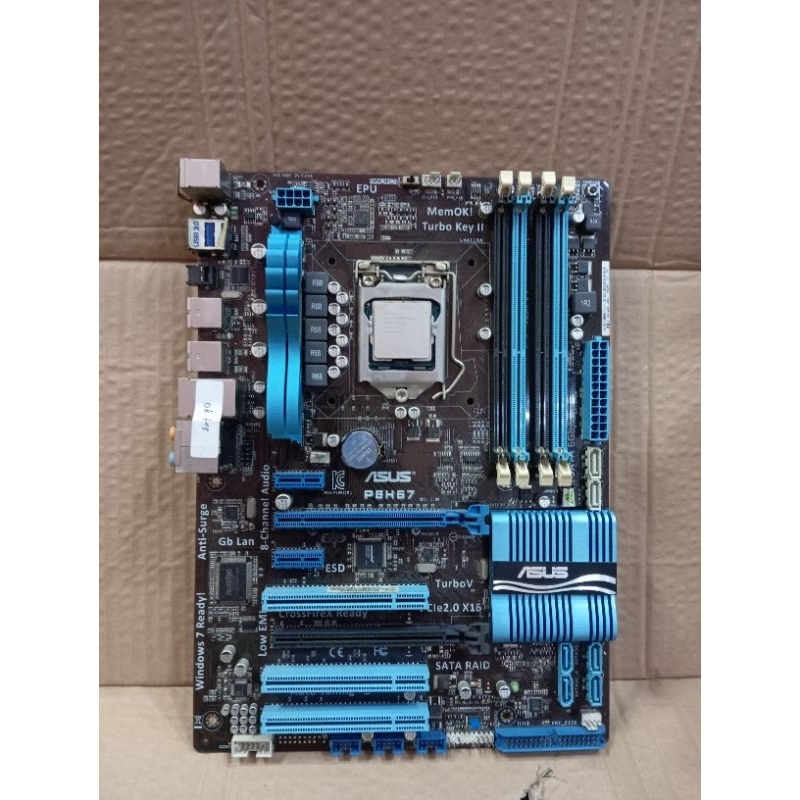 Jual MOTHERBOARD ASUS P8H67 OFBOARD DDR 3 4 SLOT RAM MEMORY SOCKET LGA ...