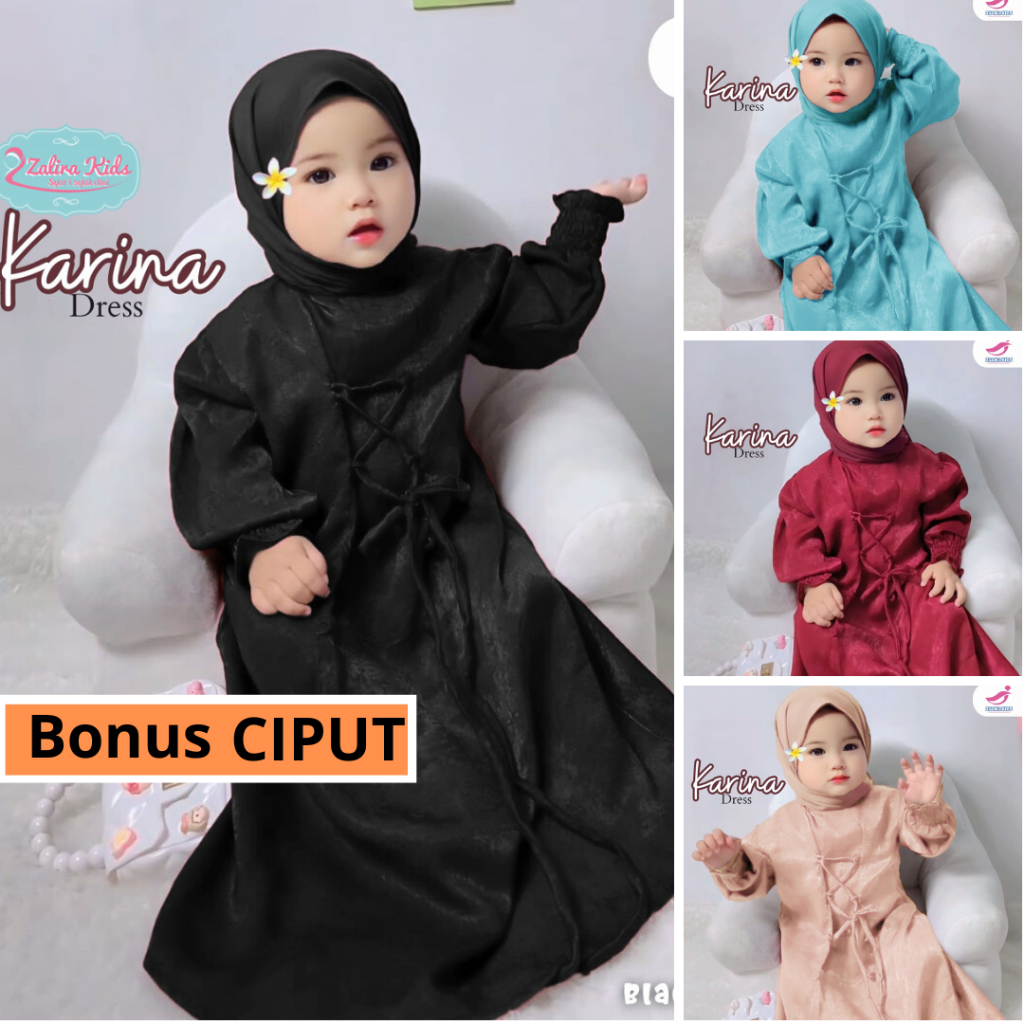 Jual Zalira Kids - Gamis Lebaran anak 2025 | Gamis Anak Perempuan set ...