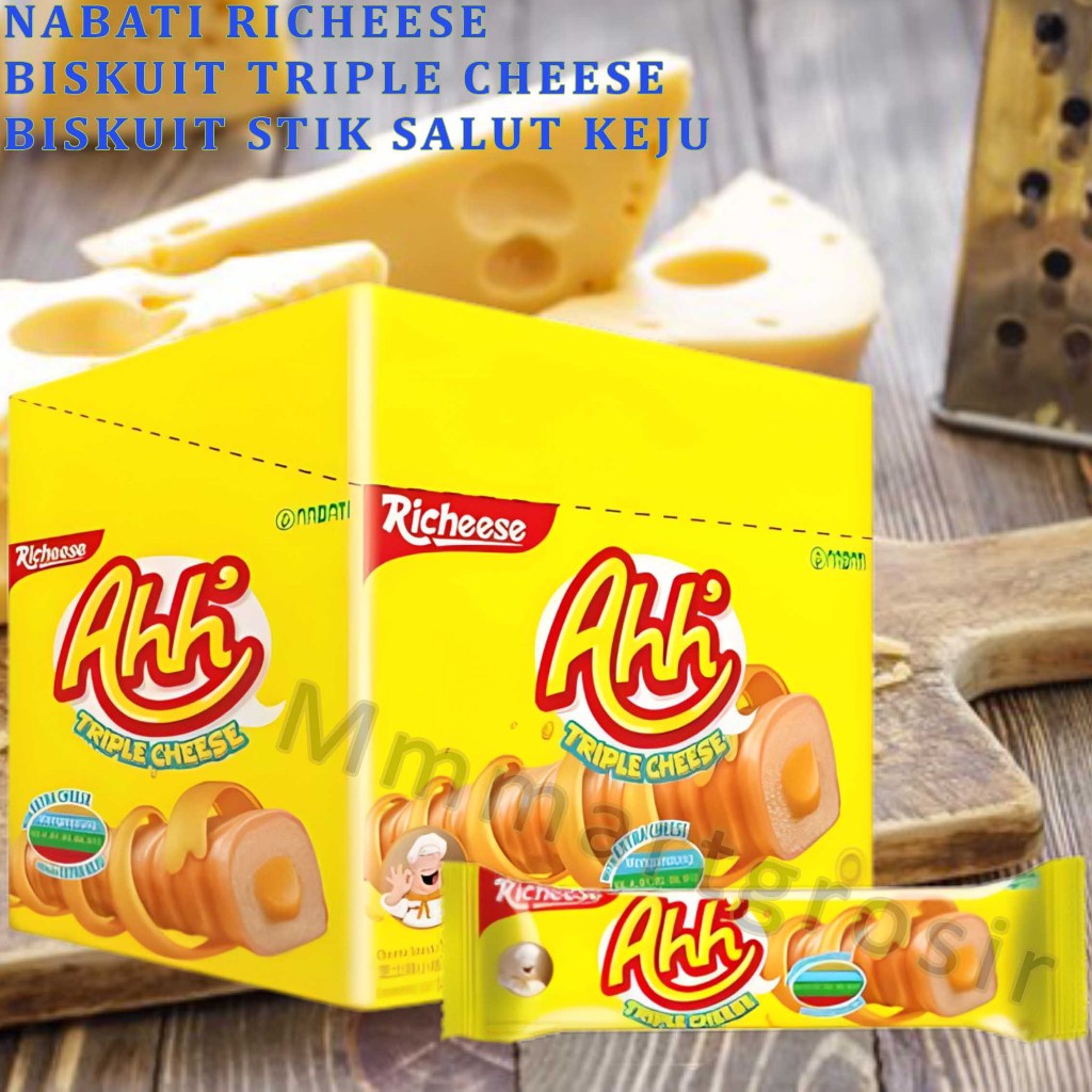 Jual Nabati Richeese Ahh / Biskuit Triple Cheese / Biskuit Stik Salut ...