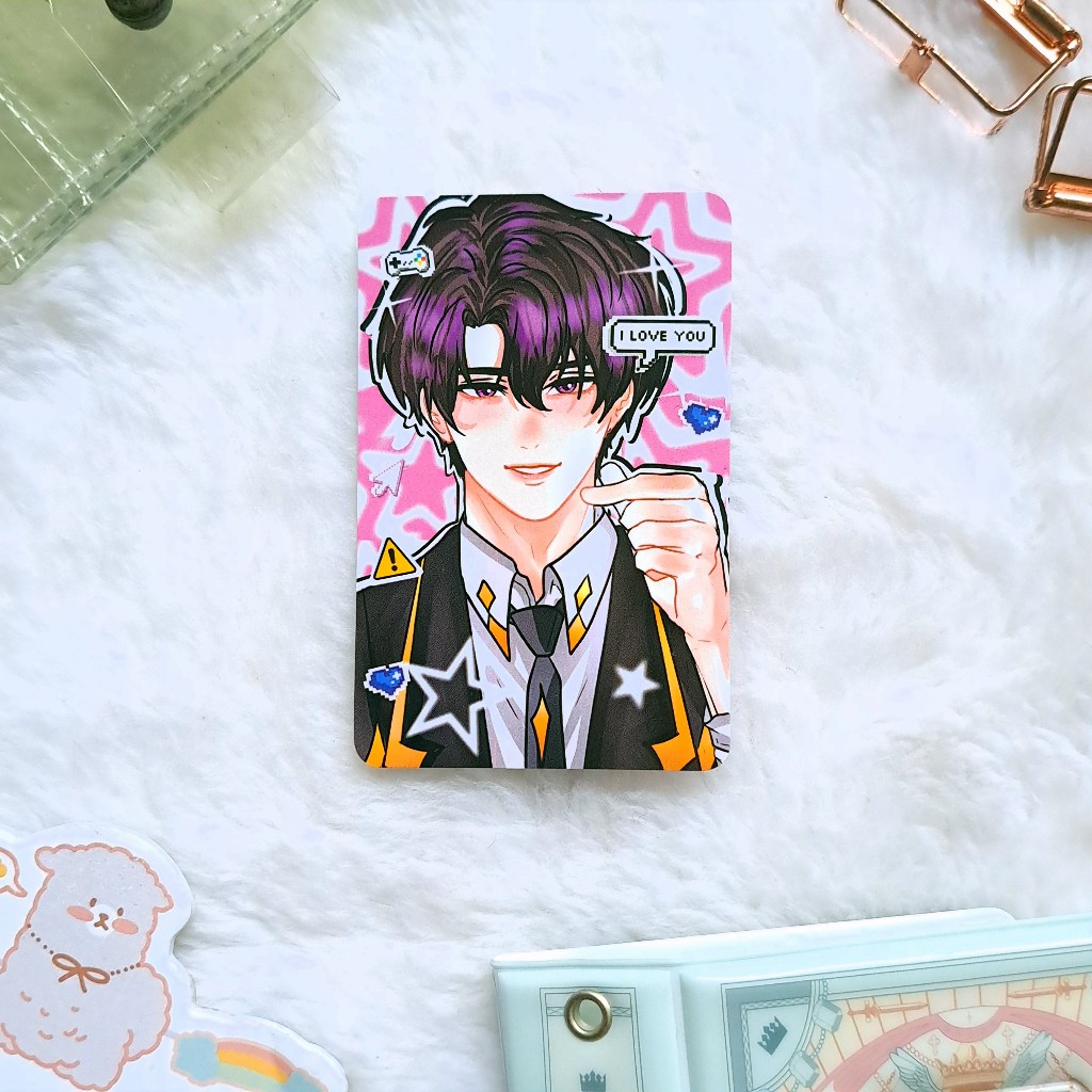 Jual VTUBER INDONESIA photocard by onintwin / Harris Caine / Mikazuki ...