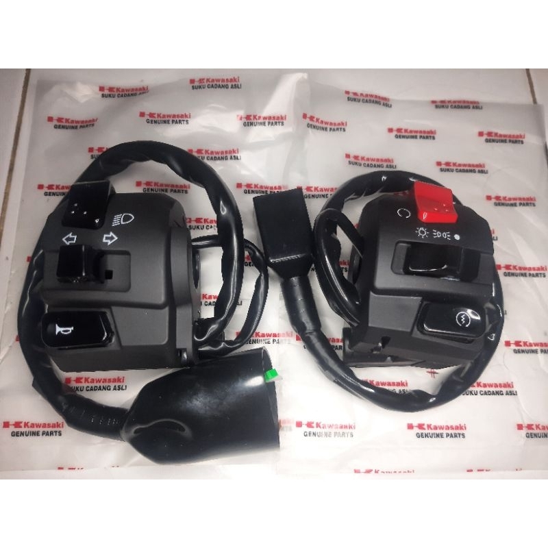 Jual Saklar Kanan Kiri KLX 150 Sakelar Starter Saklar Lampu KLX DT D tracker Holder Sepasang ...