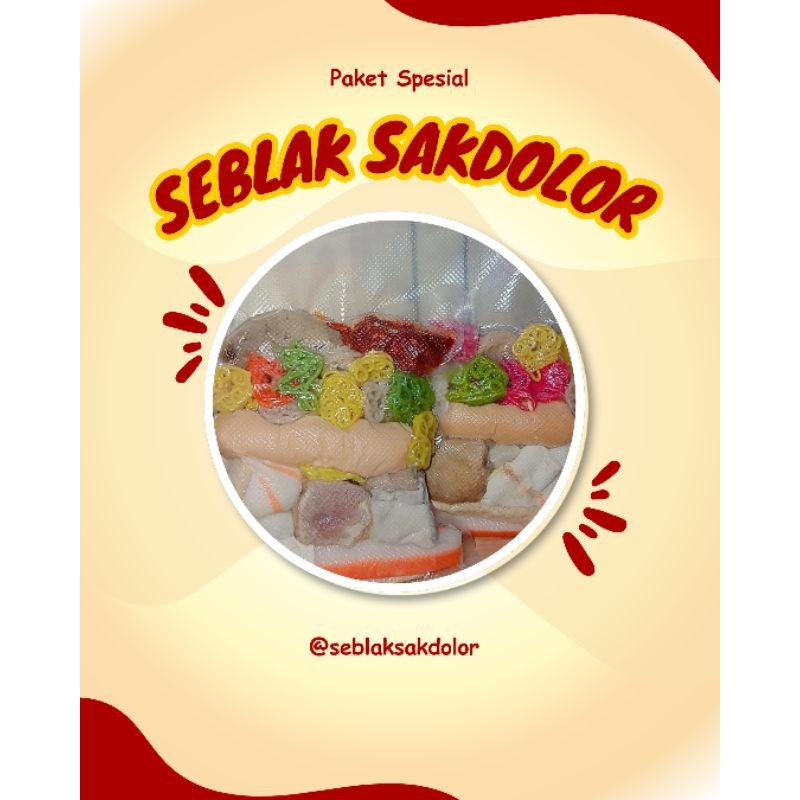 Jual SEBLAK SAKDOLOR PAKET SPESIAL | Shopee Indonesia