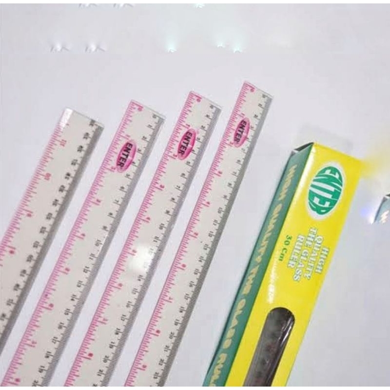 Jual Penggaris plastik Enter 30 cm | Shopee Indonesia