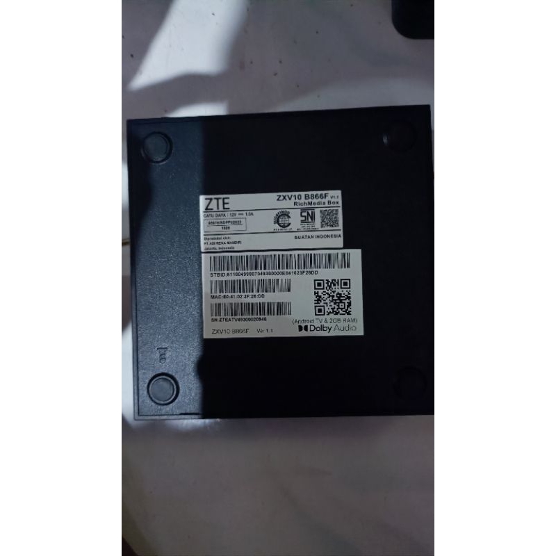 Jual STB ZTE B866F V1.1 OS 14 | Shopee Indonesia