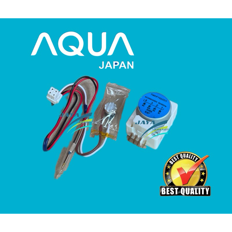Jual Timer Defrost Bimetal fuse kulkas AQUA 2 pintu 1 Set / Timer ...