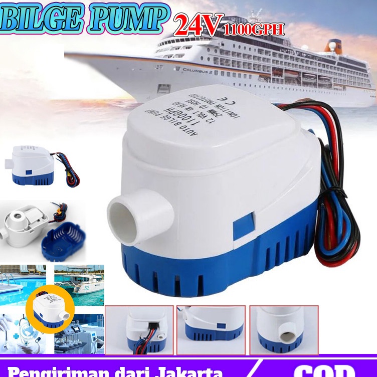 Jual V siap11GPH Pompa Air Celup Bilge Automatic Otomatis 12V24V 24V ...