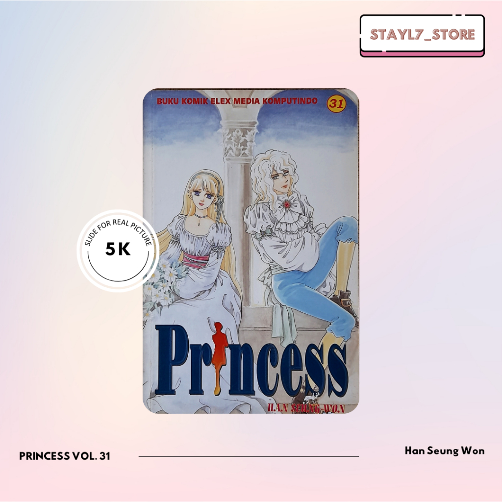 Jual Komik Princess Vol.31 Han Seung Won (Buku Novel Komik Bekas ...