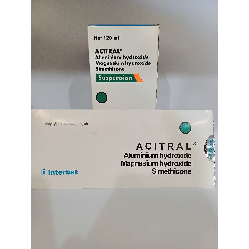 Jual Acitral Sirup 120ml | Acitral Tablet 1 Strip Isi 10 Tablet | Obat ...